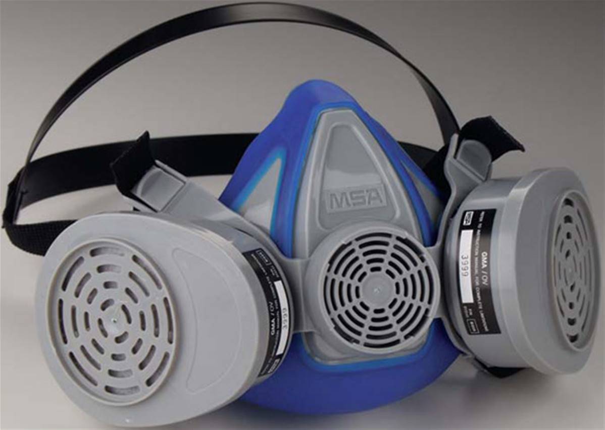 Demi-masque silicone advantage 200 LS équipé de 2 cartouches ABEK-P3 ...